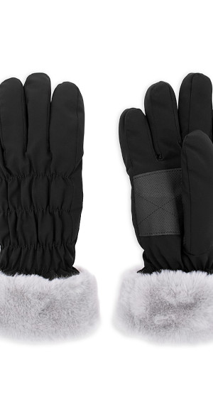 Surell - Faux Fur Cuff Gloves