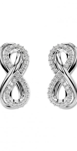 Swarovski - Hyperbola Infinity Stud Earrings