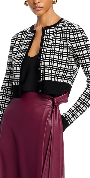 Toccin - Hadley Windowpane Cardigan