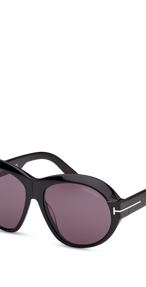 Tom Ford - Inger Round Sunglasses, 59mm