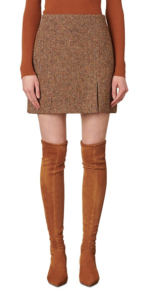 Vanessa Bruno - Mimi Herringbone Mini Skirt