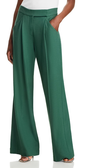 Veronica Beard - Marbeau Pleated Wide Leg Pants