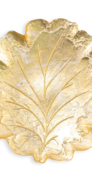 Vietri - Moon Glass Leaf Platter
