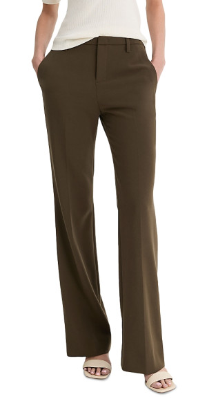 Vince - High Rise Flare Leg Pants