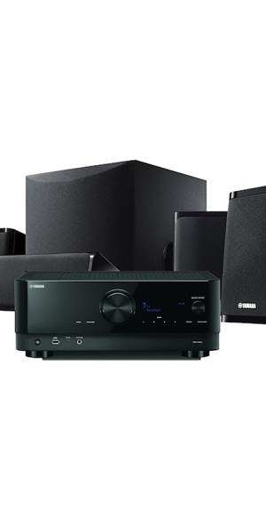 Yamaha - 5.1-Channel Premium Home Theater System with 8K Hdmi and MusicCast