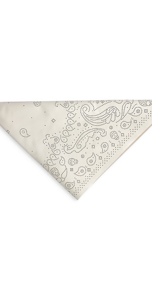 Zadig & Voltaire - Bandy Triangle Leather Bandana