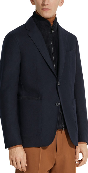 Zegna - Trofeo Wool & Cashmere Jacket