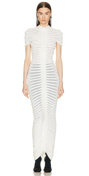 ALAÏA - Lg Sheer Dress