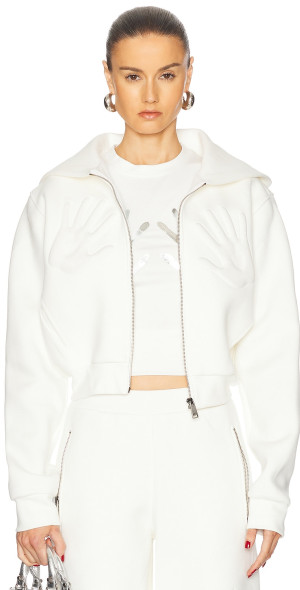 AREA - Embossed Handprint Jacket