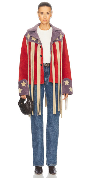 BODE - Flag Fringe Jacket