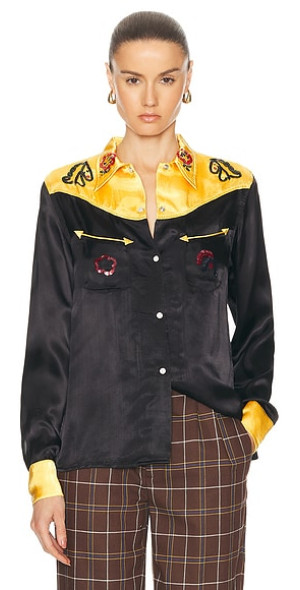 BODE - Sequin Rodeo Shirt