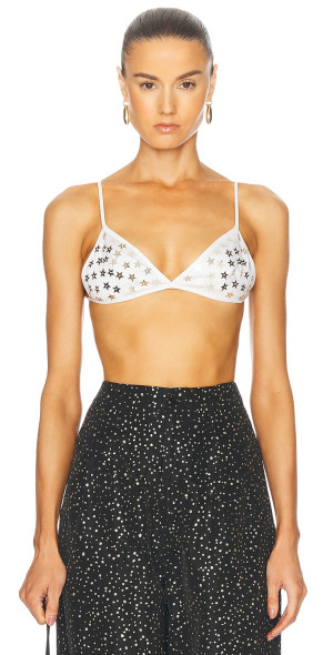 BODE - Sequin Spangled Bra Top