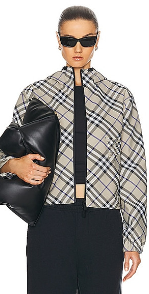 Burberry - Crop Reversible Jacket
