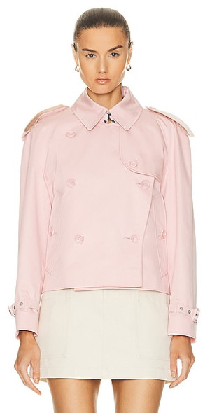 Burberry - Cropped Trench Jacket