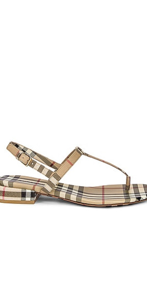 Burberry - Emily Check Sandals
