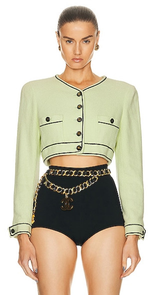 chanel - Chanel 1995 Cropped Jacket
