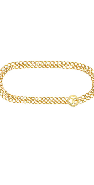 chanel - Chanel Coco Mark Chain Belt