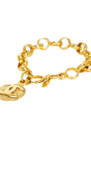 chanel - Chanel Coco Mark Chain Bracelet