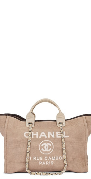 chanel - Chanel Deauville GM 2 Way Tote Bag