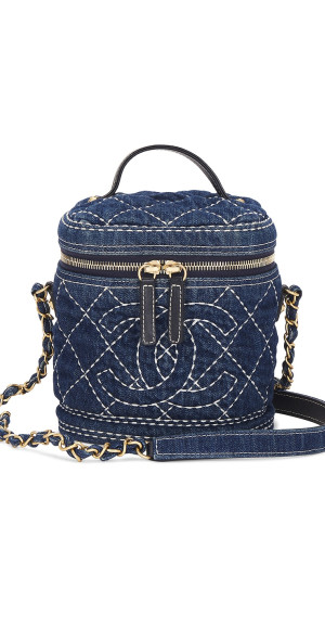 chanel - Chanel Denim Trip Vanity Case