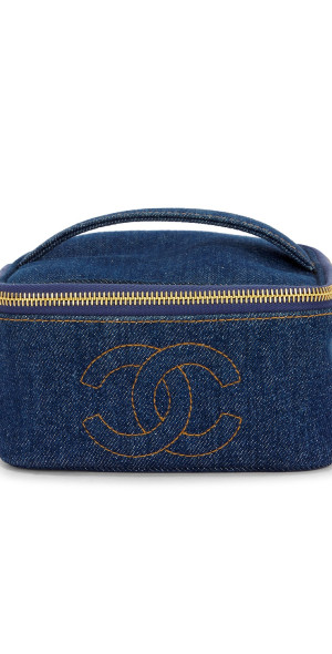 chanel - Chanel Denim Vanity Case