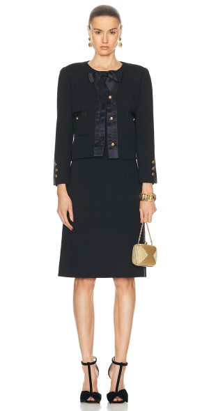 chanel - Chanel Jacket & Dress Set