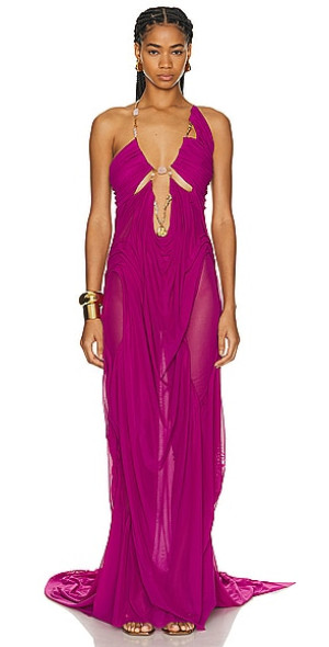 Di Petsa - Wetlook Venusa Long Dress
