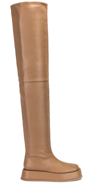 GIA BORGHINI - x RHW Above the Knee Flat Boot