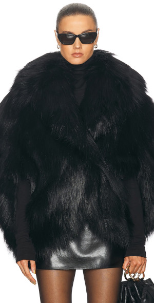Givenchy - Faux Fur Coat