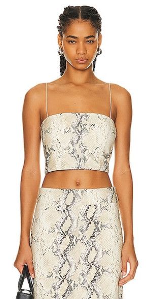 Helmut Lang Python Top 
