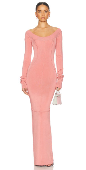 Helsa - Scarlet Maxi Knit Dress