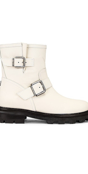 Jimmy Choo - Youth II Rubberized Leather Boot