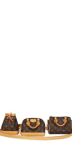 louis vuitton - Louis Vuitton Monogram Trio Mini Icon Shoulder Bag