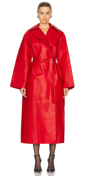 Magda Butrym - Long Belted Coat