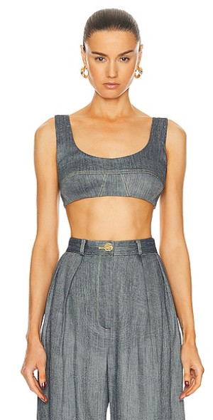 MATTHEW BRUCH - Seamed Bra Top