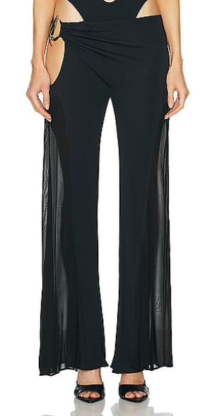 Mugler - Flare Cut Out Pant