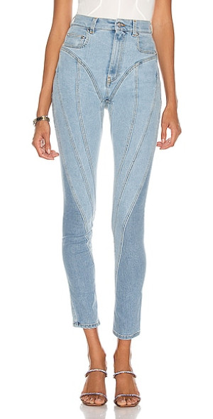 Mugler - Spiral Panel Skinny
