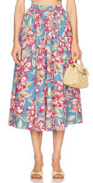 Polo Ralph Lauren - High Waisted Midi Skirt