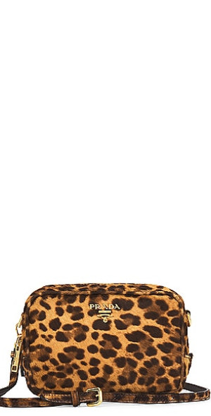 prada - Prada Leopard Shoulder Bag