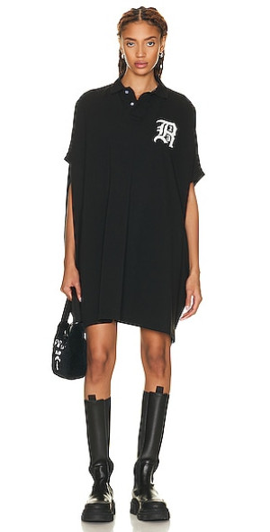R13 - Logo Polo Shirt Dress