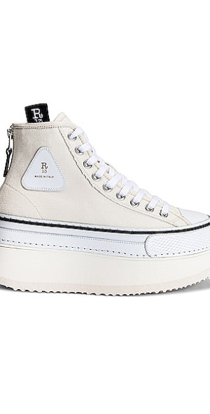 R13 - Platform High Top Sneaker
