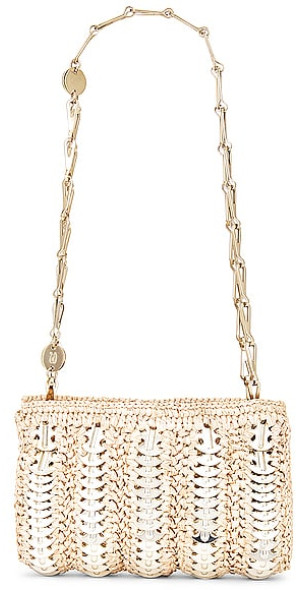 RABANNE - Metallic Disc Bag