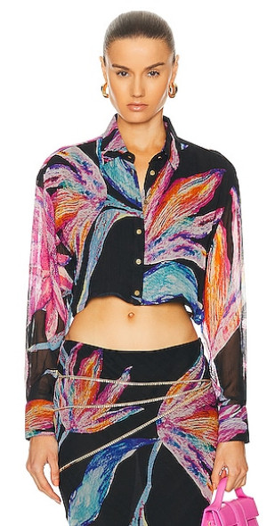 ROCOCO SAND - Margo Crop Shirt