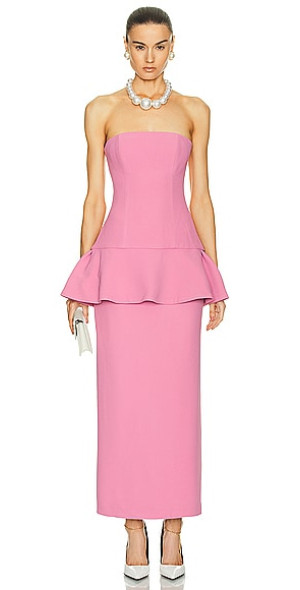 Rowen Rose - Bustier Maxi Dress