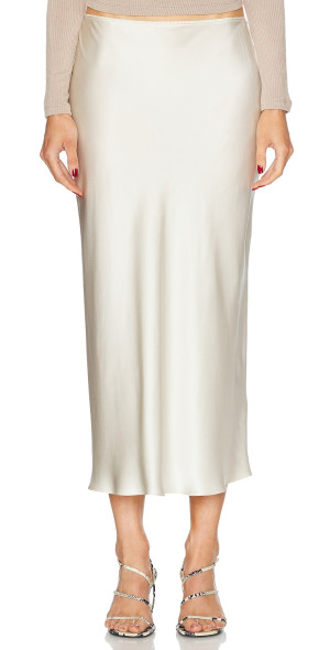 SABLYN - Miranda Scallop Trim Bias Cut Pull On Skirt