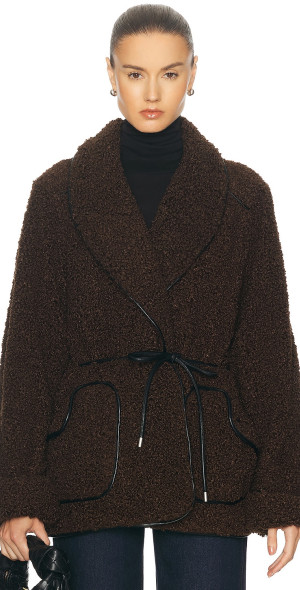 SIMKHAI - Kimia Tie Waist Jacket