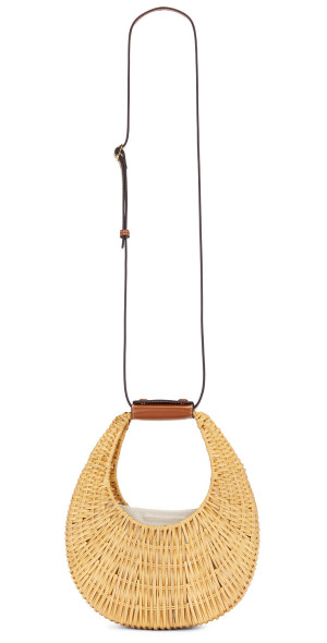 Staud - Mini Moon Wicker Bag