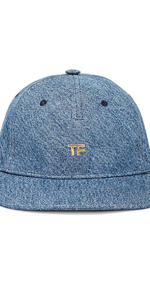 TOM FORD - Denim Baseball Cap
