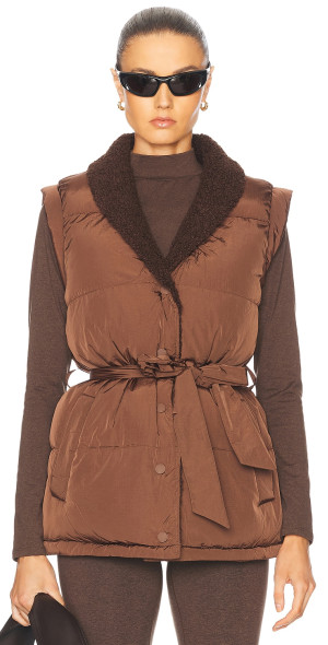 Varley - Lanville Wrap Puffer Gilet Vest