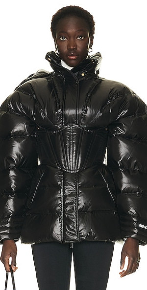 VERSACE - Bustier Puffer Jacket